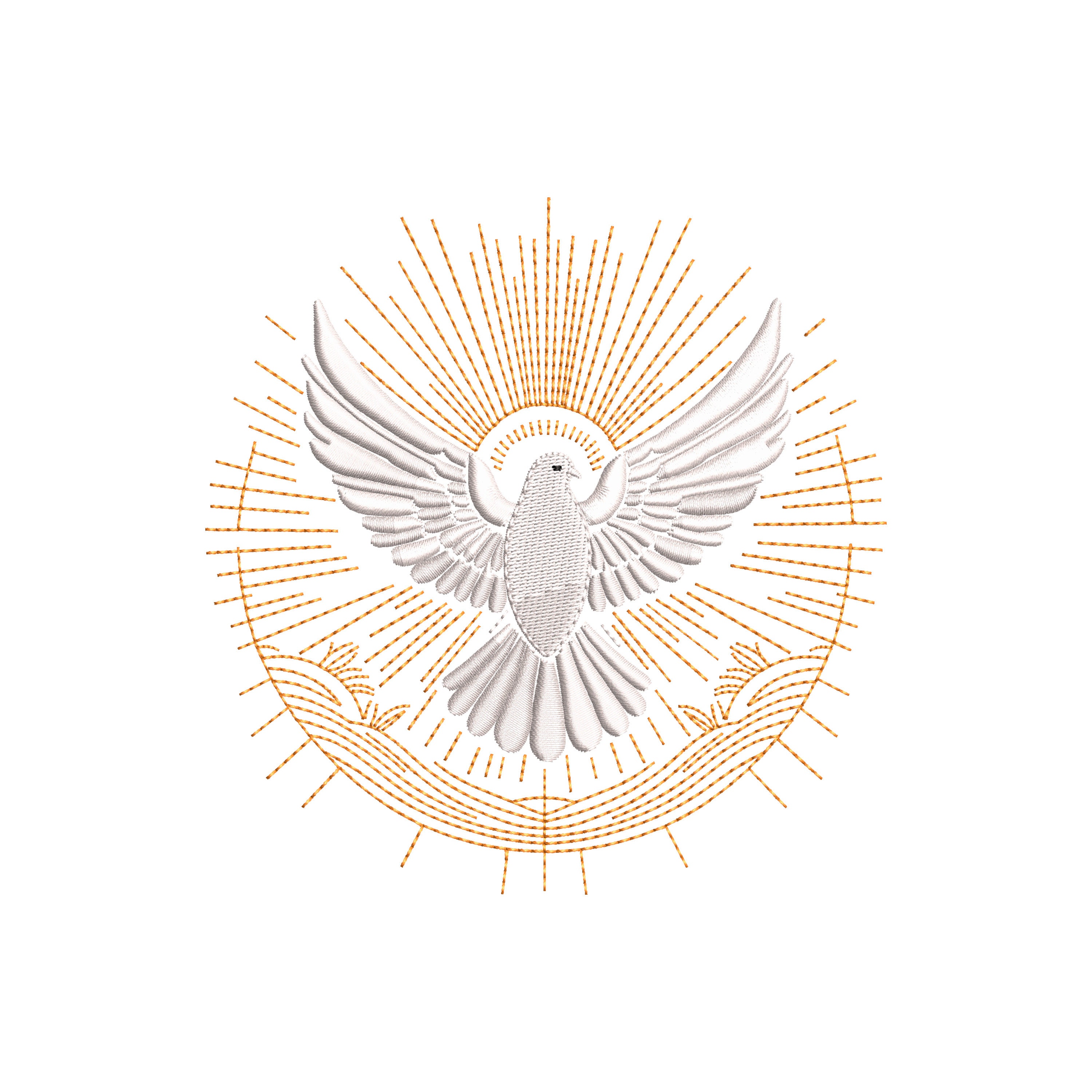 Holy Spirit Embroidery Design for Embroidery Machine, 3 Sizes - Etsy Canada