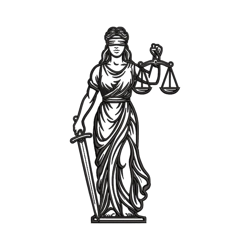 Lady Justice Pattern - Etsy