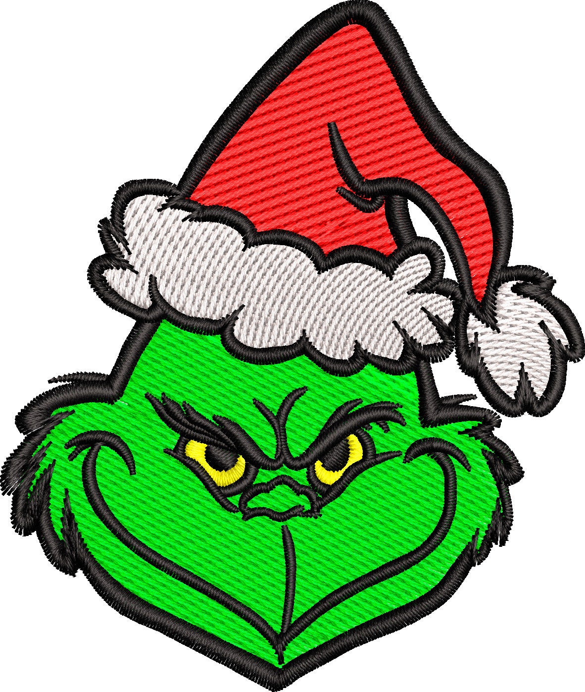Grinch Embroidery Designs for Embroidery Machine - Etsy