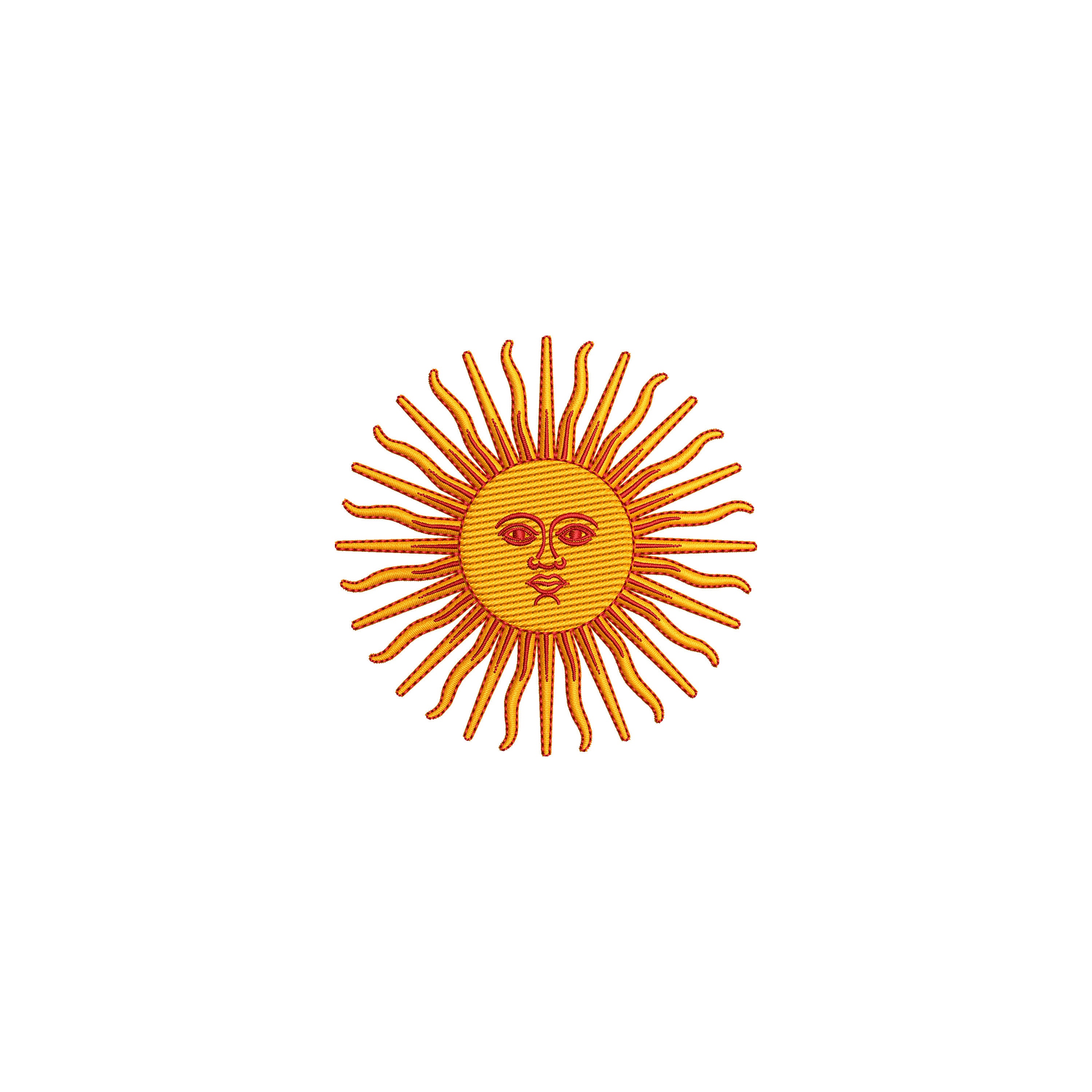Sol De Mayo Embroidery Designs Argentine Flag Sun 10 Designs for ...
