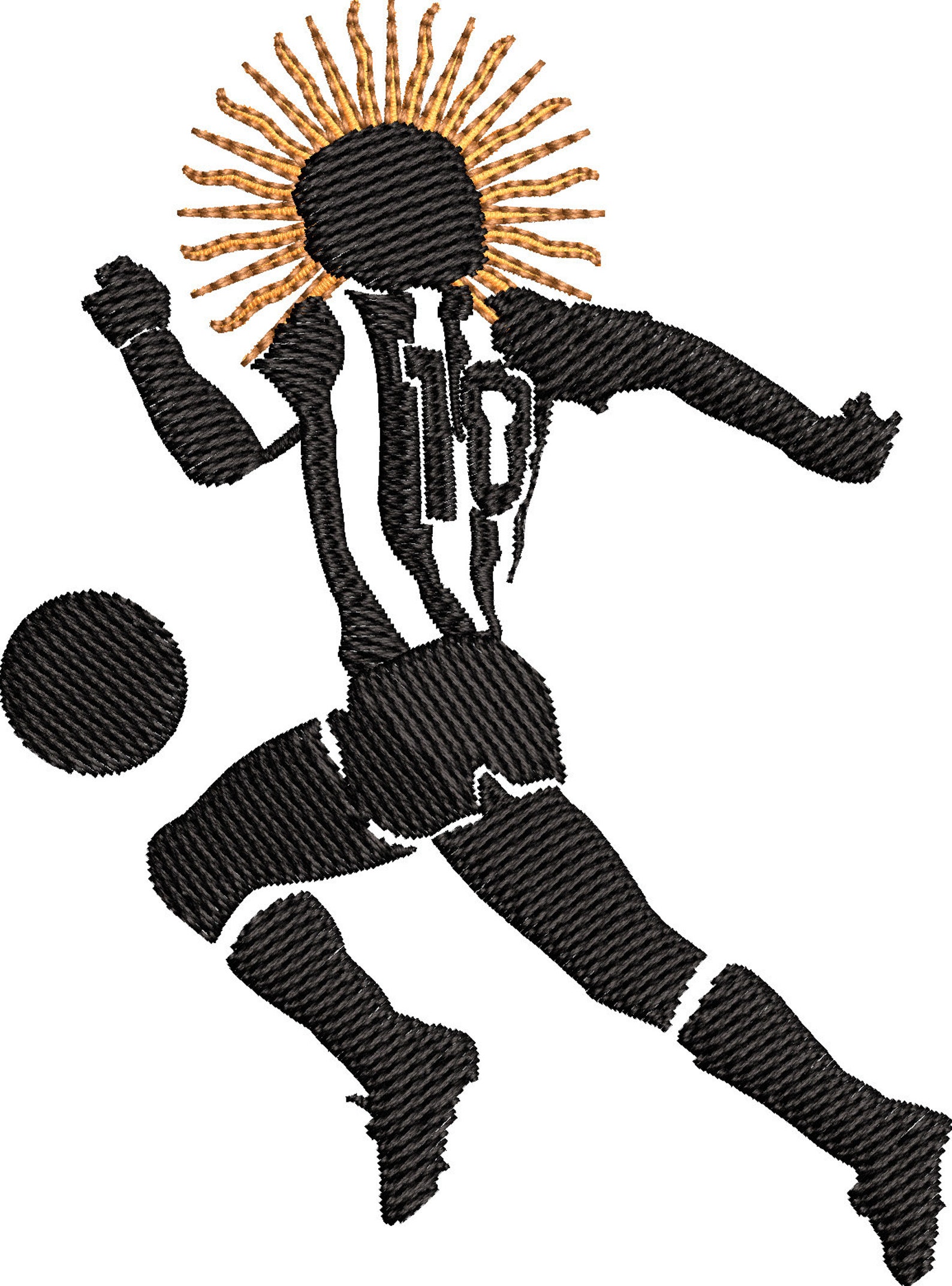 Maradona Embroidery Designs for Machine Embroidery, 7 Designs - Etsy