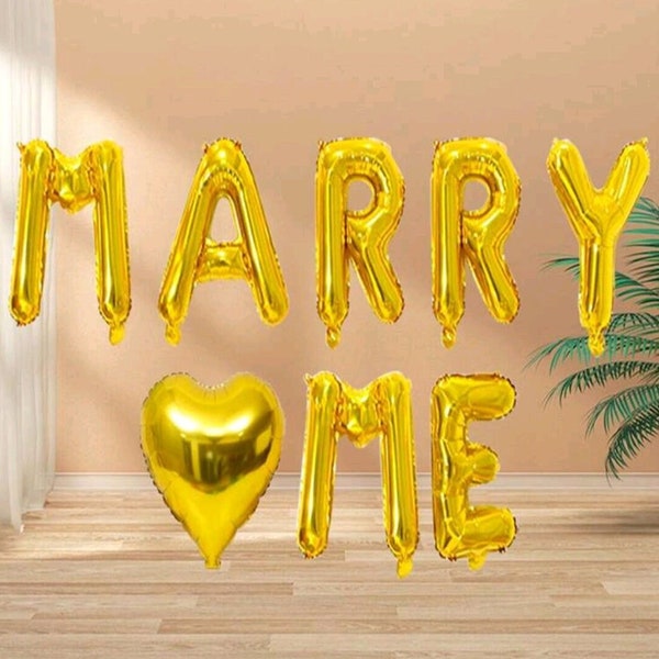 Marry Me Balloons - Etsy
