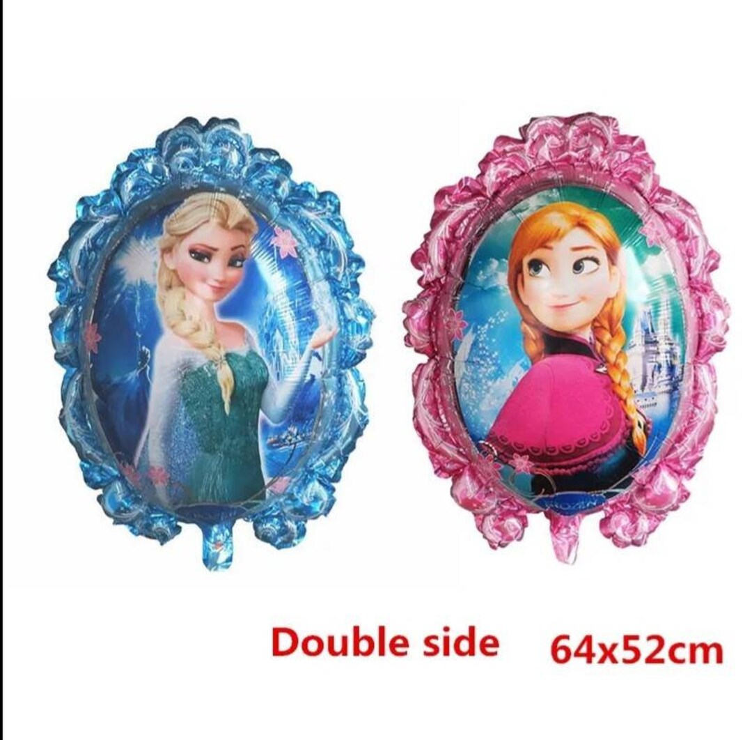Disney Frozen Foil Balloon Elsa Anna Princess Balloon - Etsy