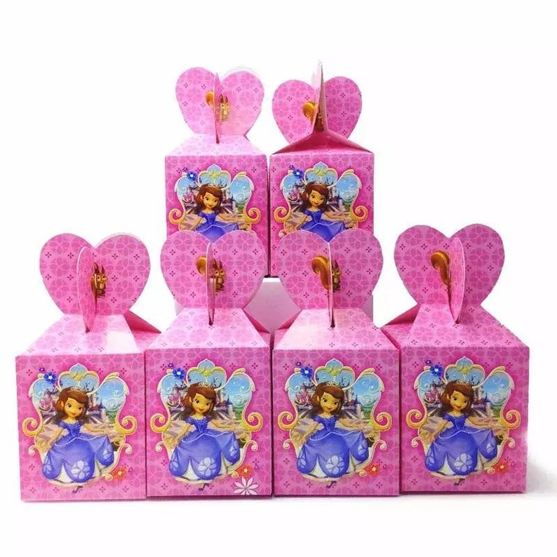 Candy Boxes Themed Kids Birthday Party Favor Goody Box Perfect for Kids ...