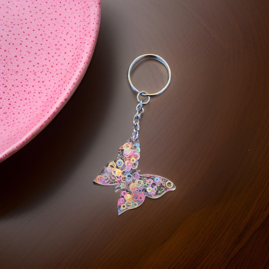 Butterfly Keychains - Etsy