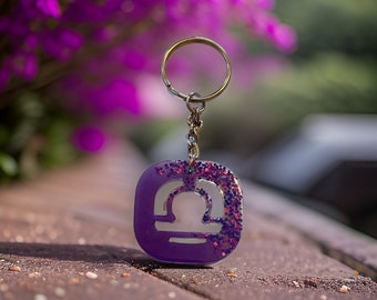 Zodiac Keychains - Etsy