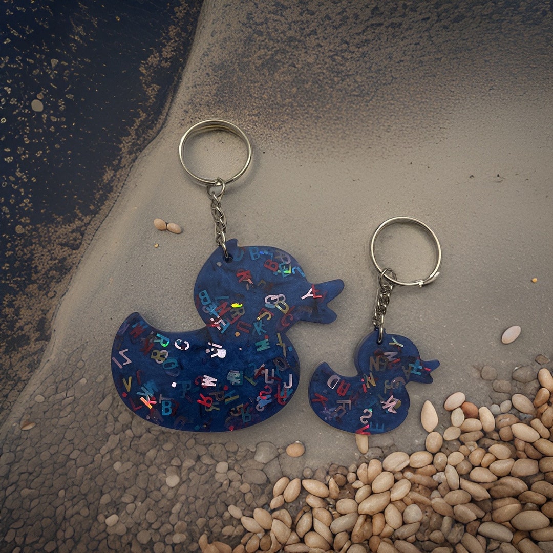 Duck Keychains - Etsy