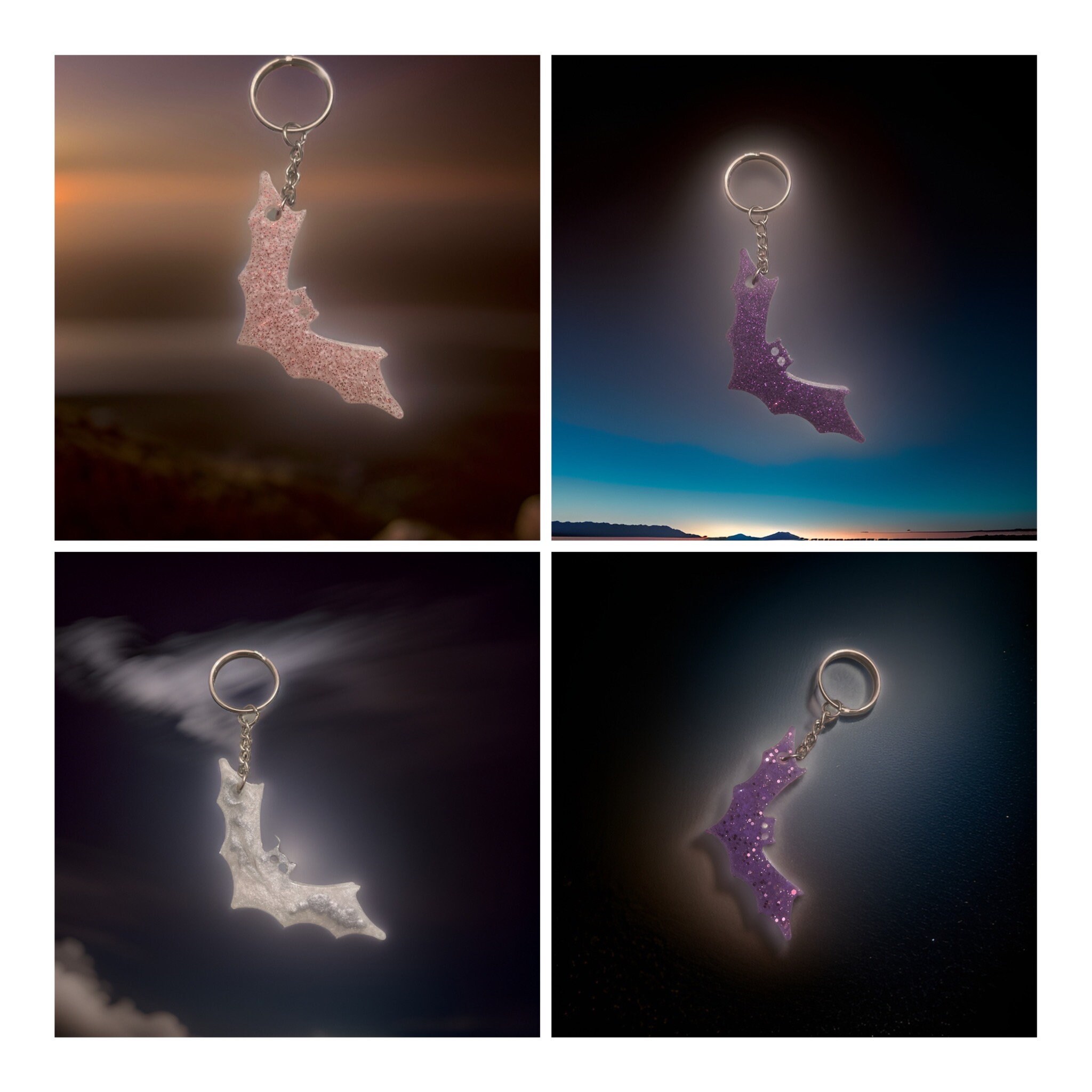 Bat Keychains - Etsy