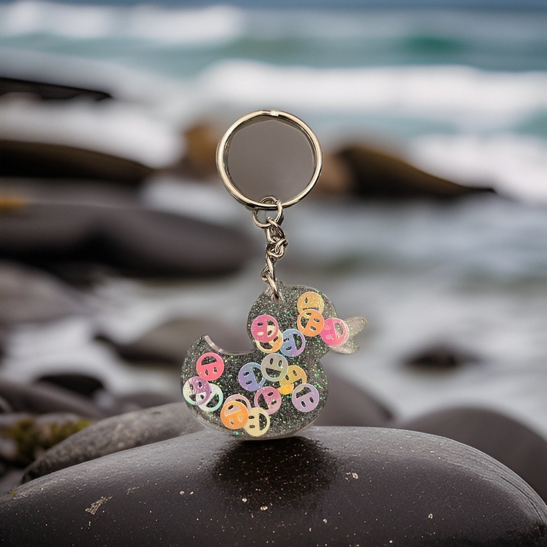 Duck Keychains - Etsy