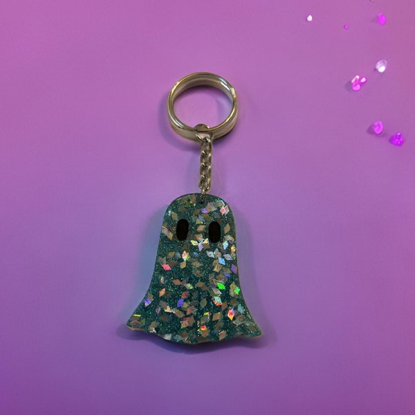 Ghost Keychains - Etsy