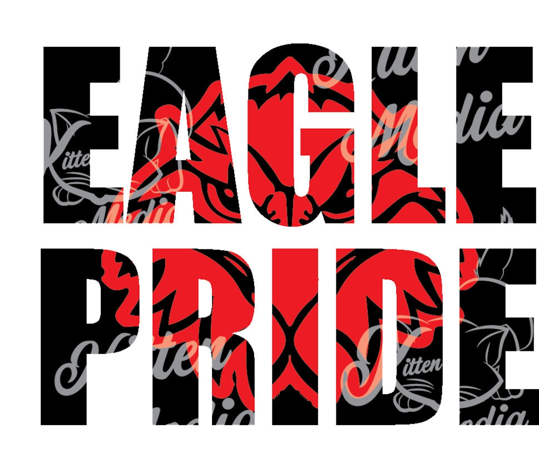 Eagle Pride Design PNG SVG - Etsy