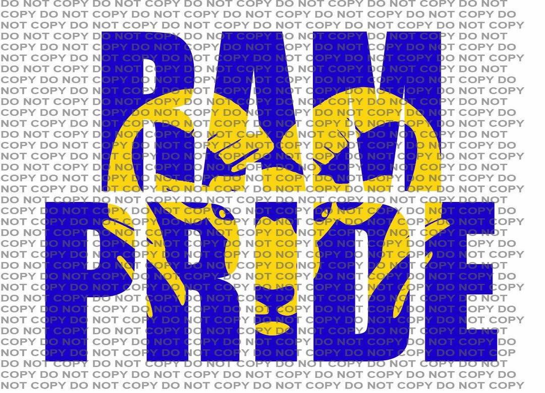 Ram Pride Design Pdf | Eps | Dxf | Svg | Png - Etsy
