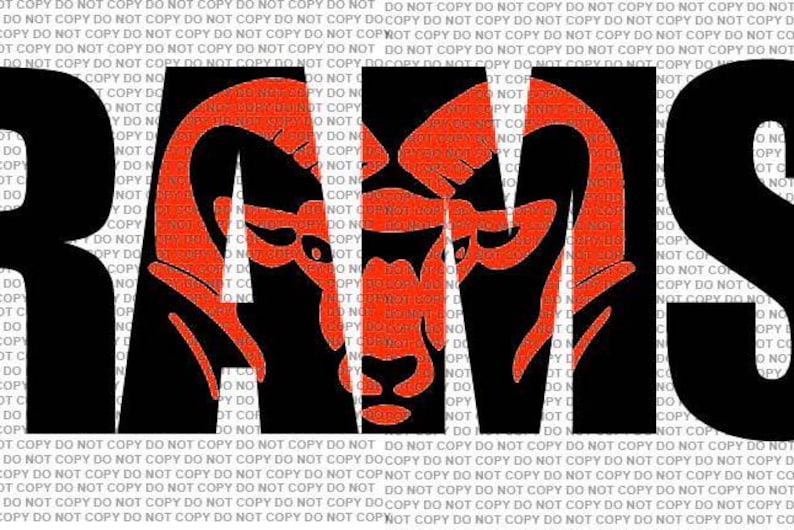 Rams | Svg | Png | Printable| Cheer Svg | Game Day Svg | School Team T ...