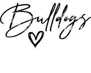 Bulldogs Script Heart Design SVG PNG - Etsy