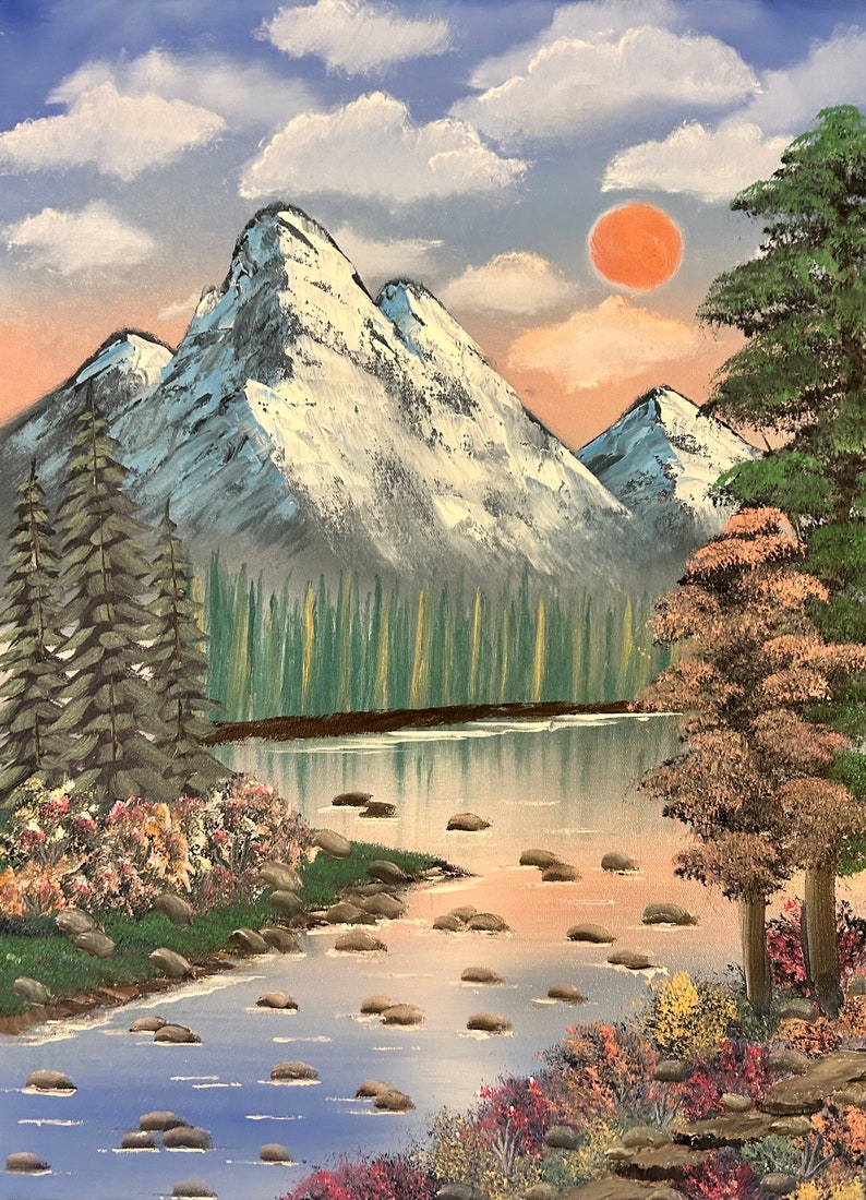 Painting 105 - Beautiful Day Landscape - 18x24 Oil - Etsy