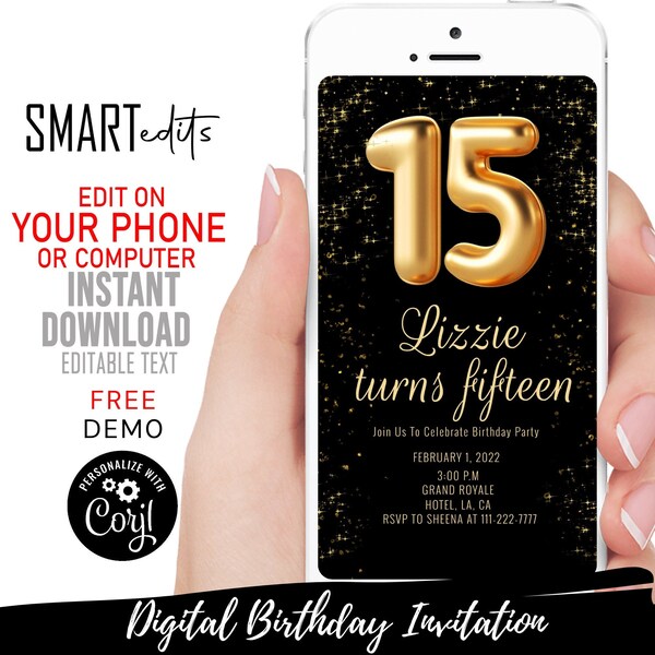 15th Birthday - Etsy