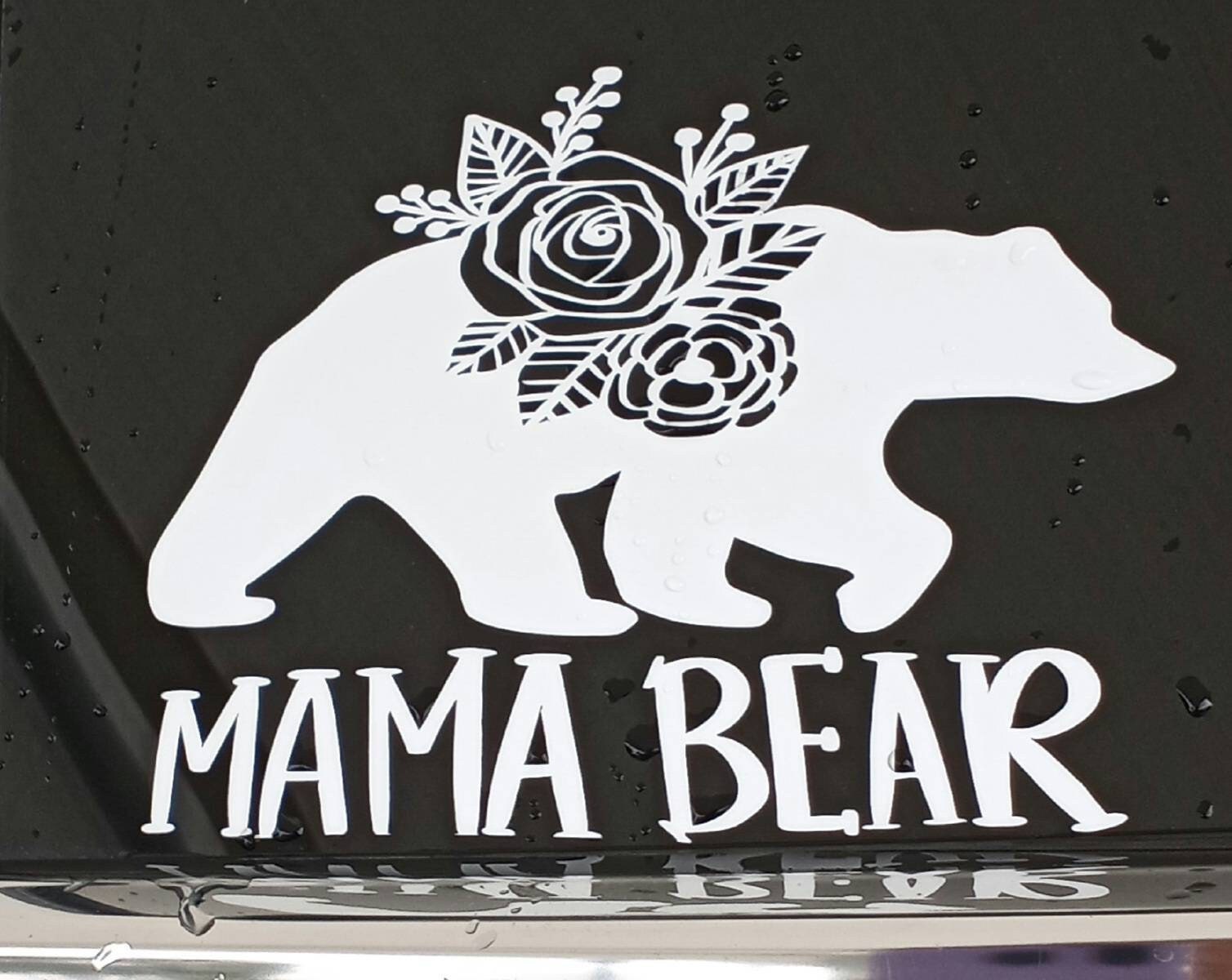 Mama Bear Vynil Decal- Car Decal- Sticker for Devices - Etsy