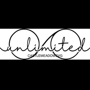 Unlimited Circle Script File for Download SVG // PDF // PNG - Etsy