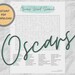 Oscars Word Search Puzzle | Printable Party Games | Instant Download ...