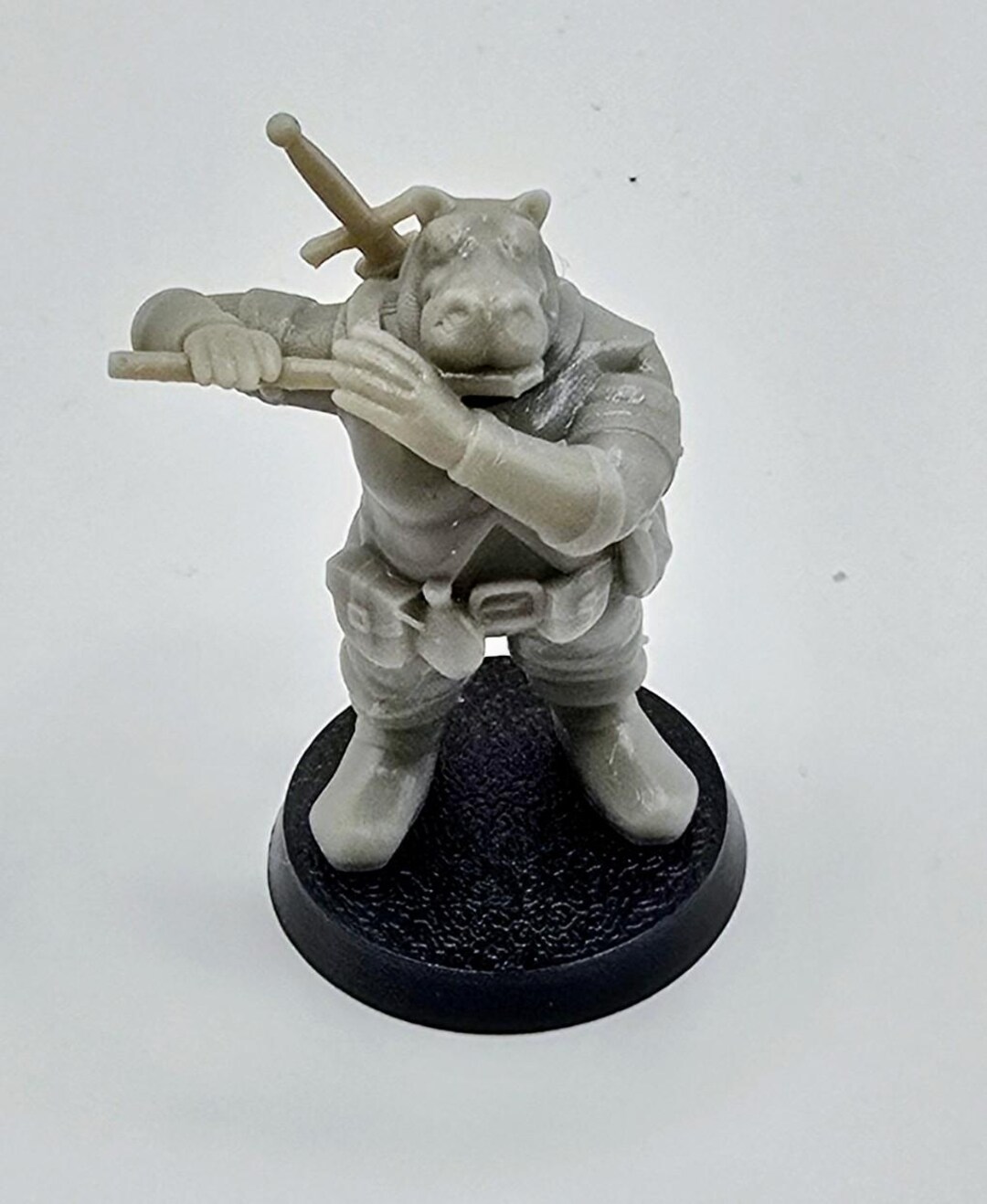 Giff Hippo Bard With Flute (compatible With D20 Roleplaying Games) - Etsy
