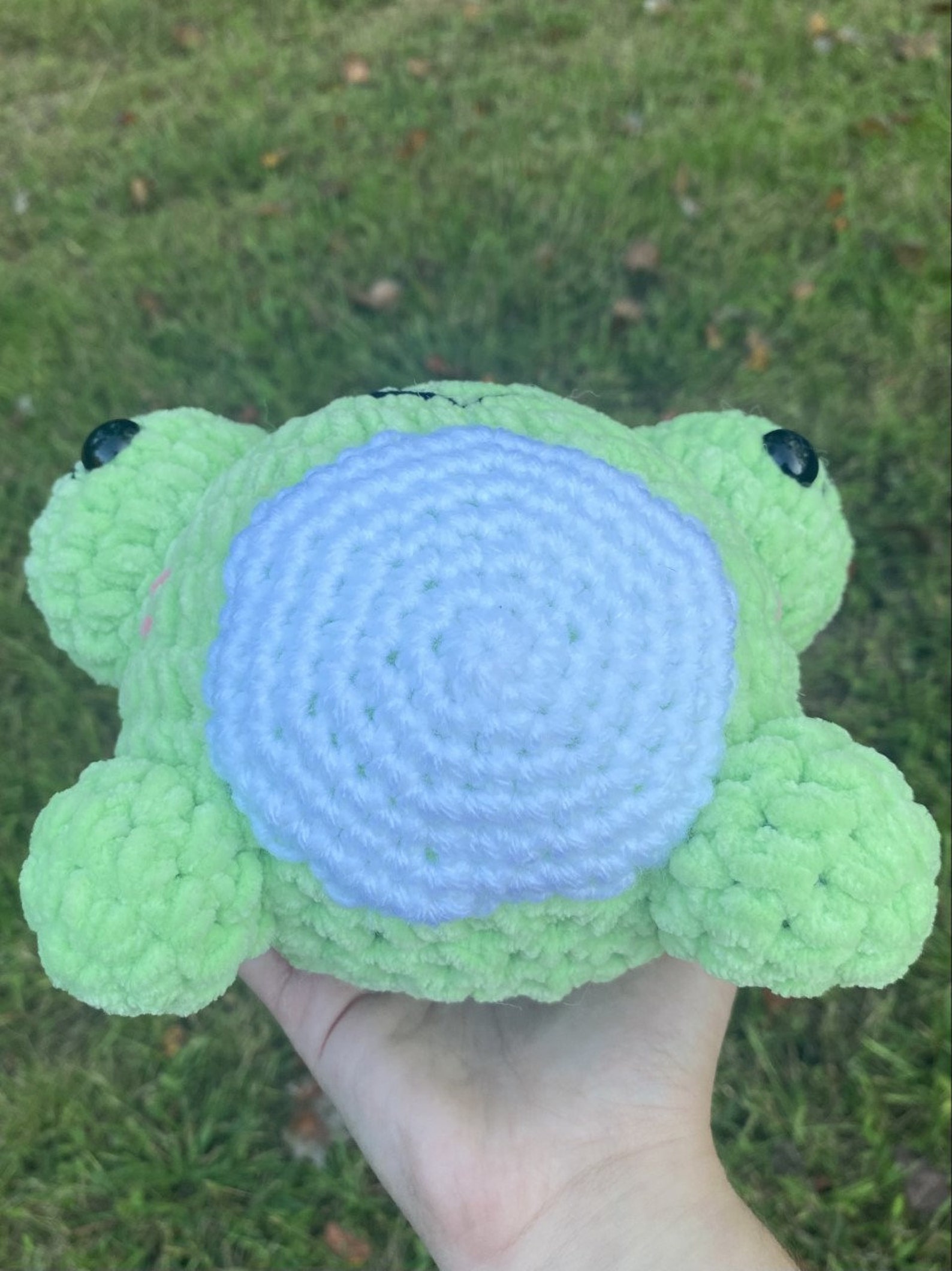 Chunky Crochet Frog Plush | Crochet PDF Only | Frog Crochet Pattern ...