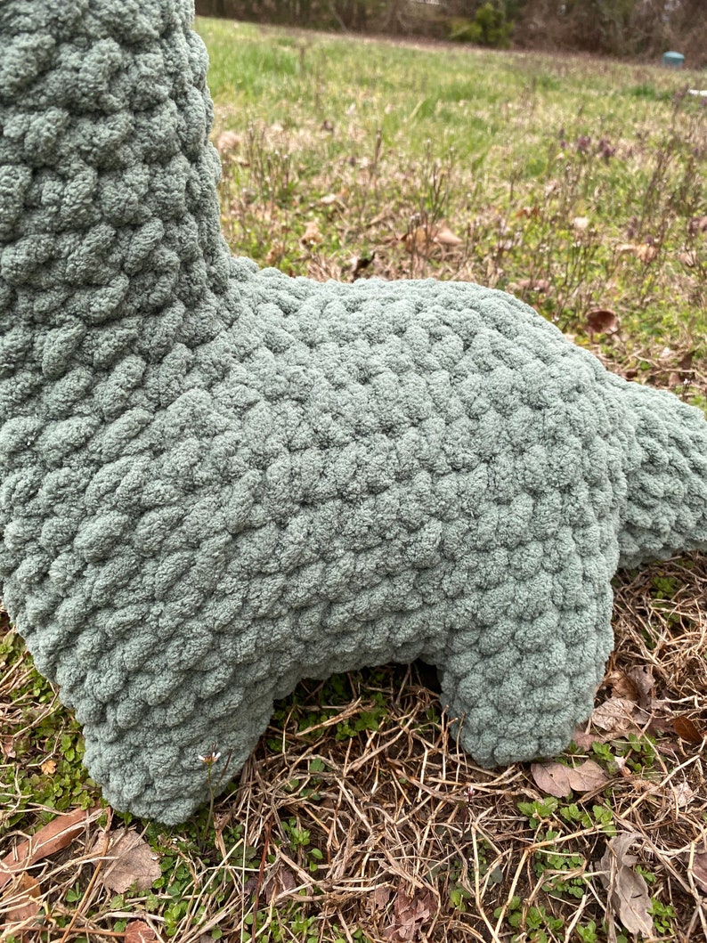 Crochet Jumbo Dinosaur Dinosaur Plush Handmade Dinosaur - Etsy