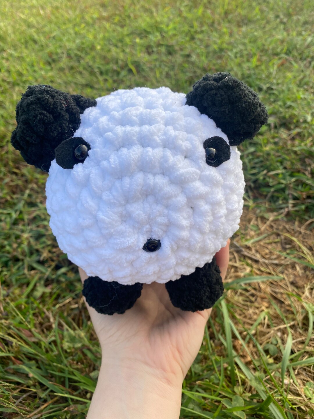 Cute Crochet Panda Handmade Panda Plush Jumbo Panda Panda Toy - Etsy