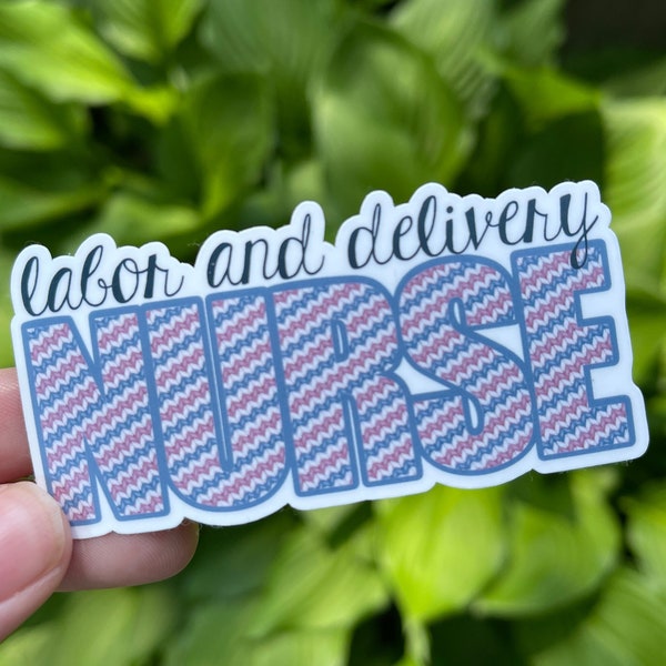 Nurse Stickers - Etsy