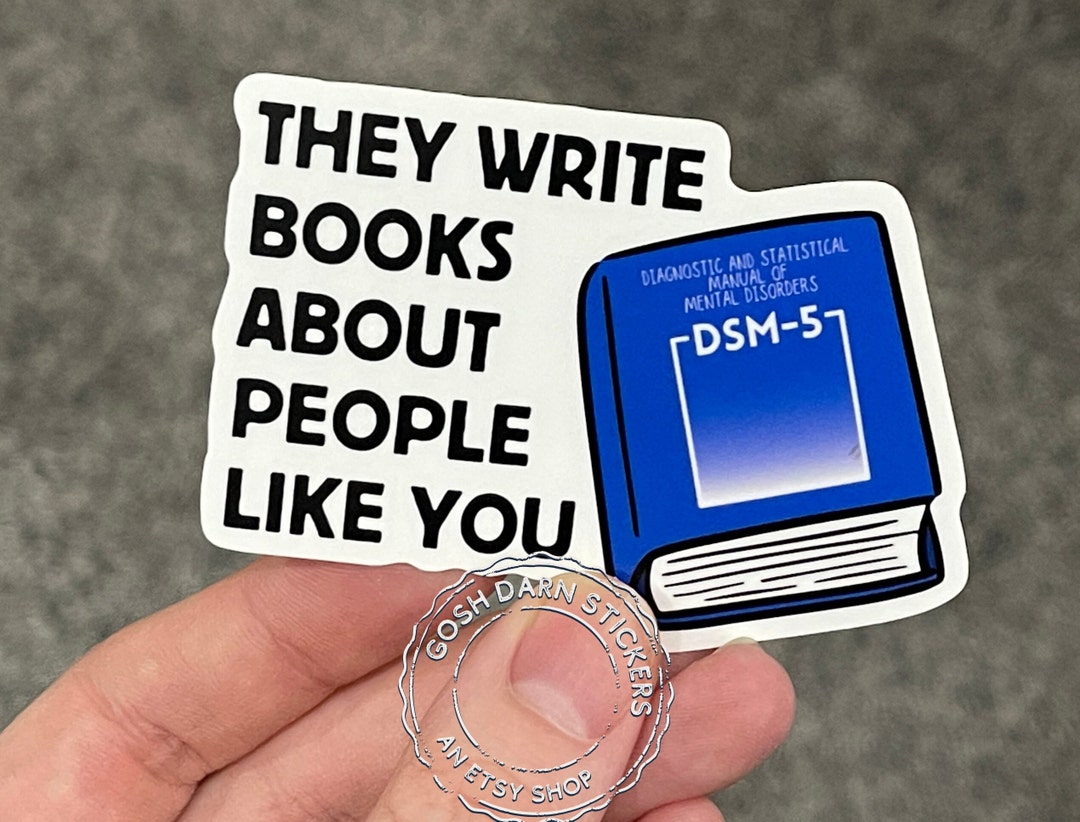 DSM-5 Humor Sticker for Nurse Medical Critical Care Med Surg Physician ...
