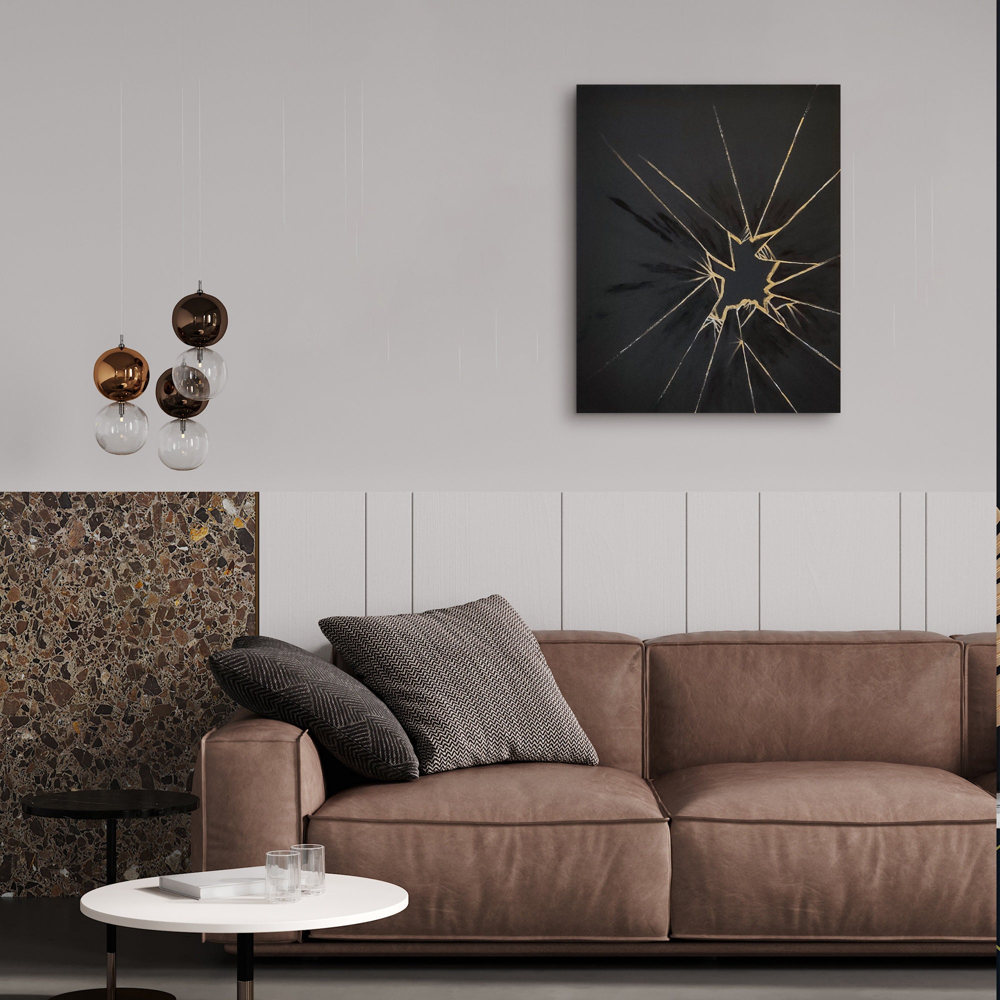 Kintsugi | Japanese Art Contemporary Abstract Art Minimalist Art Modern ...