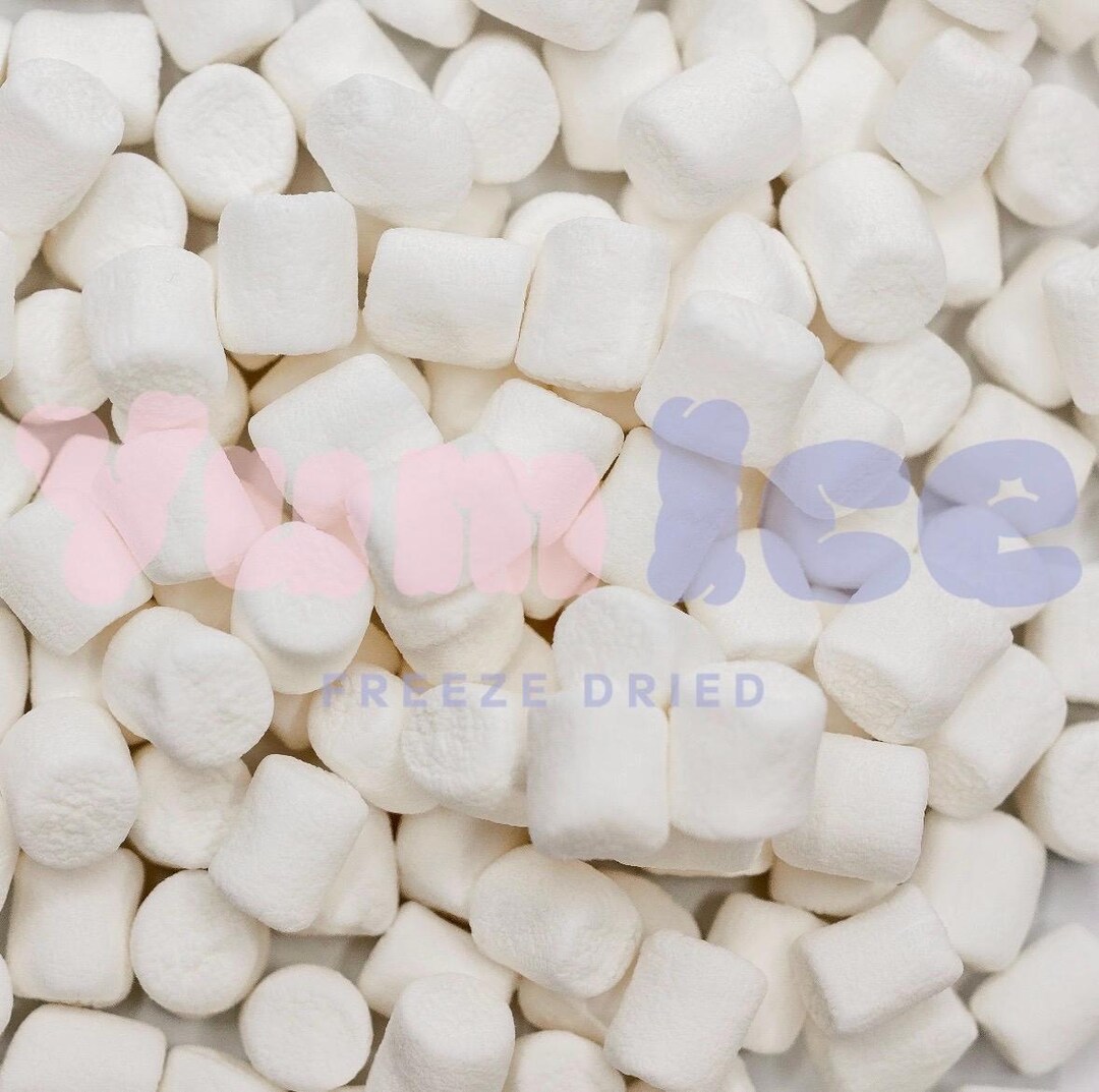 Freeze Dried Mini Marshmallows - Etsy Canada