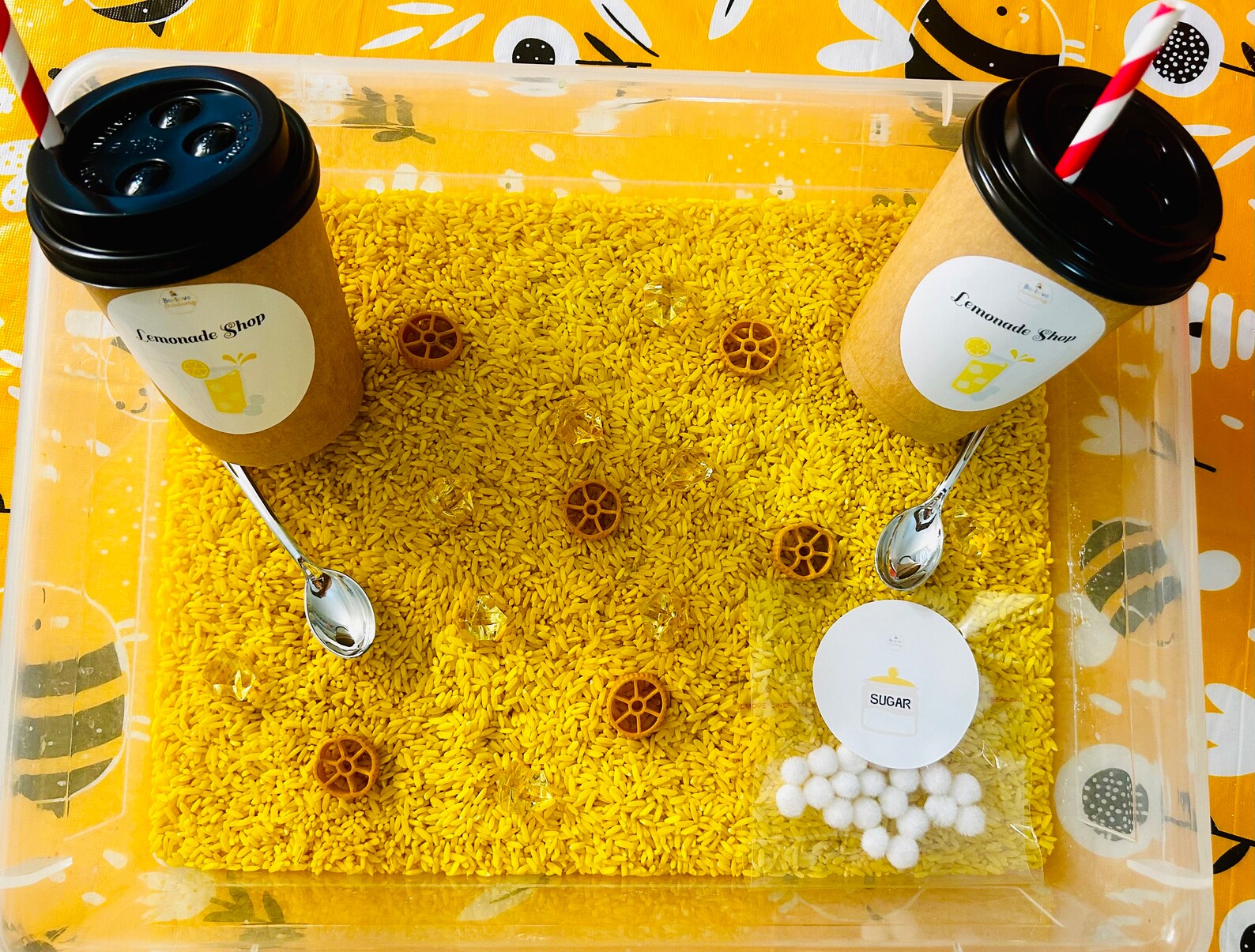 Lemonade Sensory Kit| Summer Sensory Kit - Etsy