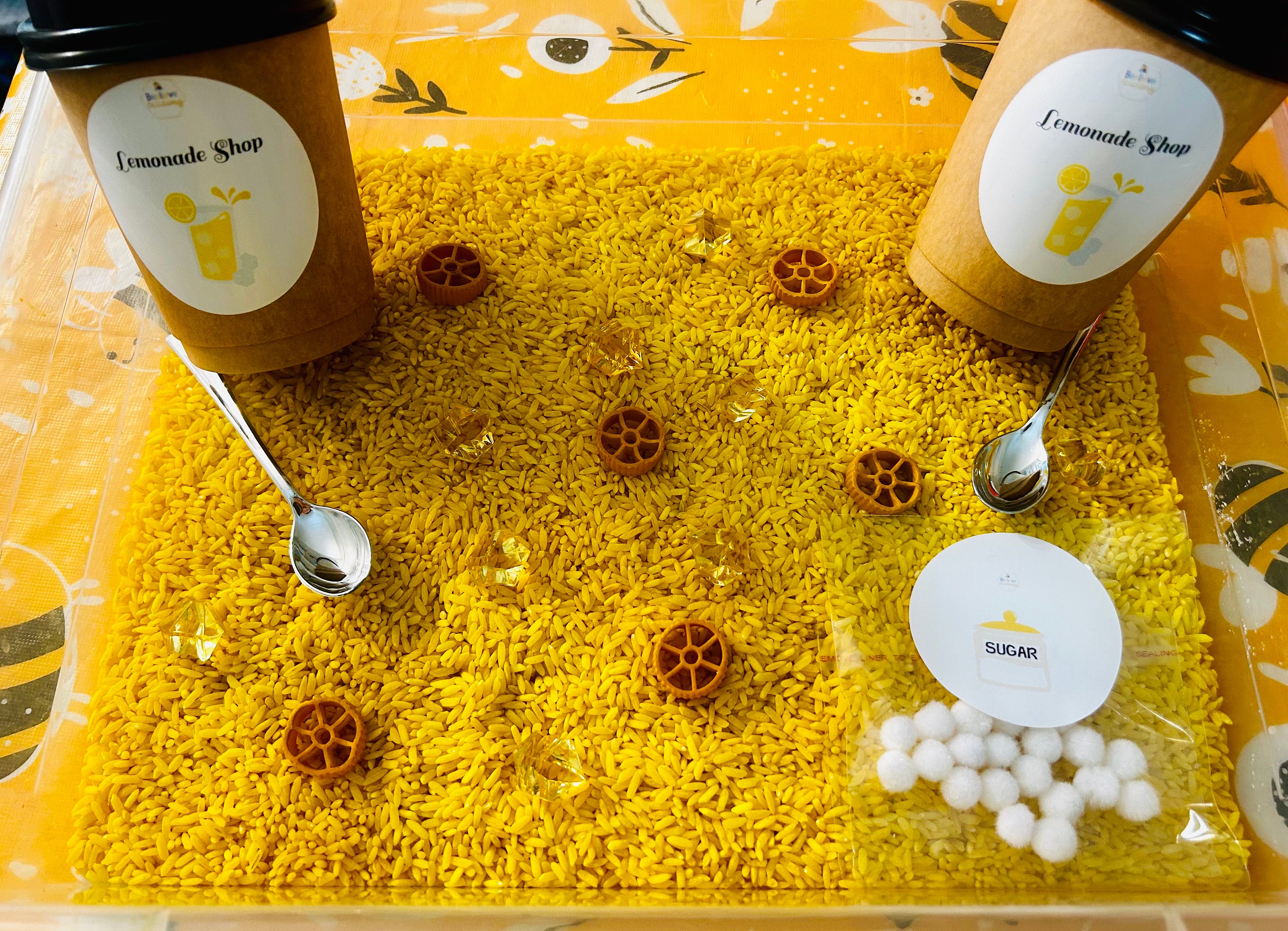 Lemonade Sensory Kit| Summer Sensory Kit - Etsy