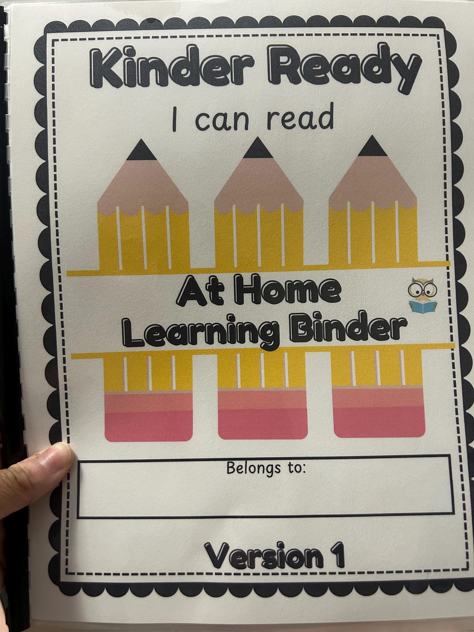 Preschool & Kindergarten at Home Beginner Reading Workbook | Fluency ...