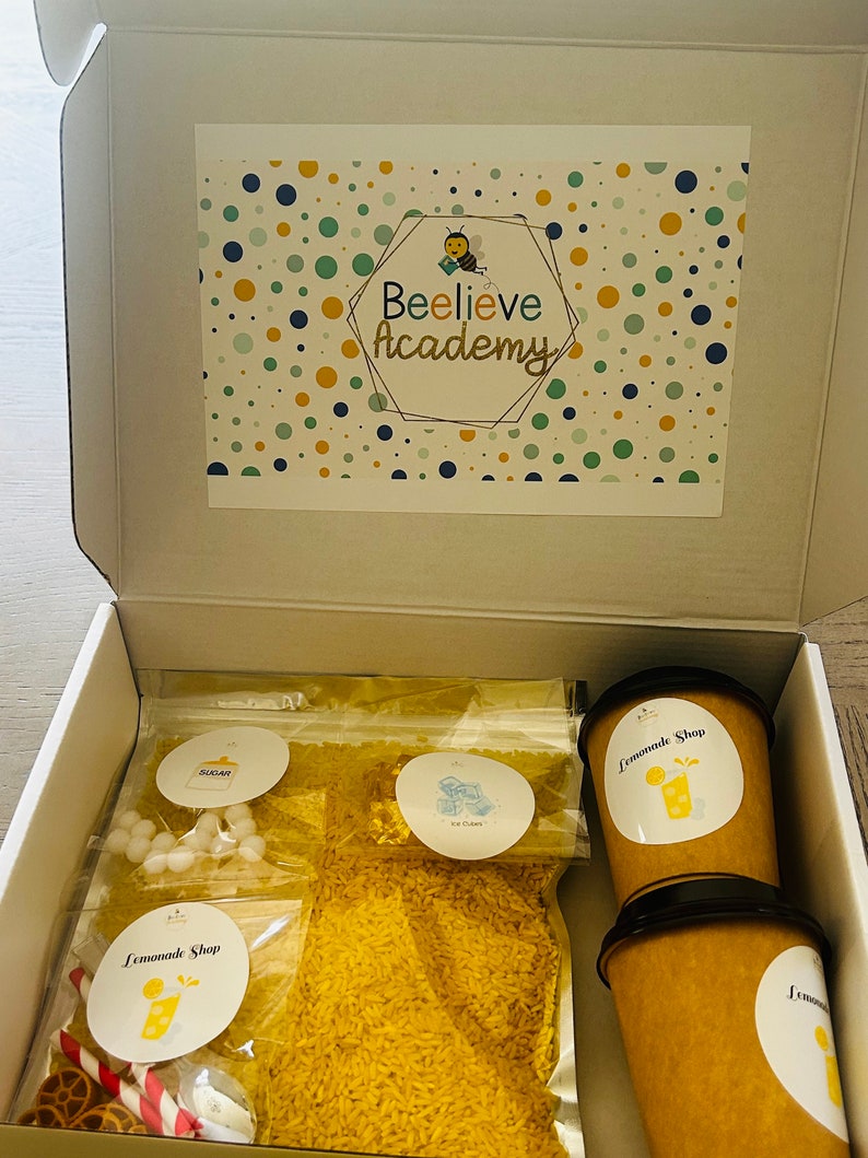 Lemonade Sensory Kit| Summer Sensory Kit - Etsy
