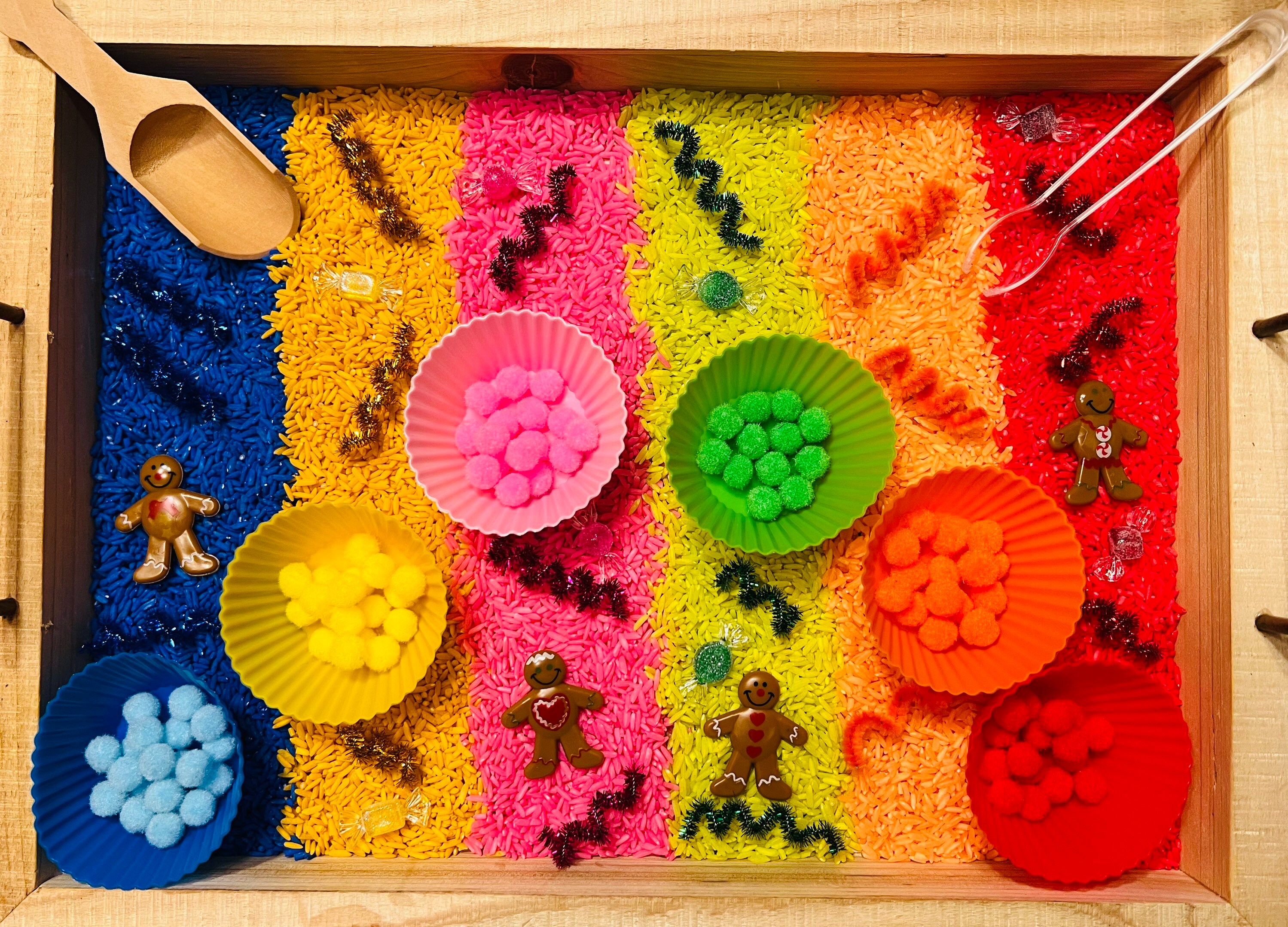 Gingerbread Sensory Bin - Etsy