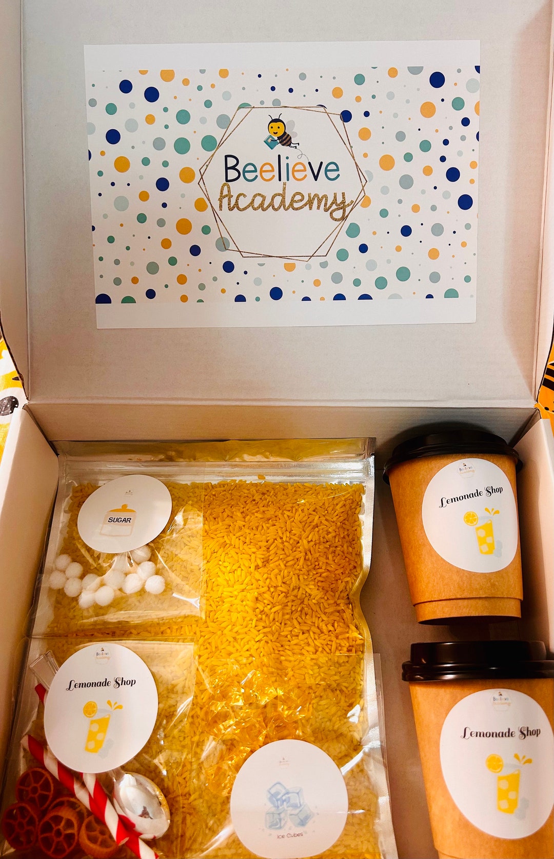 Lemonade Sensory Kit| Summer Sensory Kit - Etsy