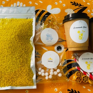 Lemonade Sensory Kit| Summer Sensory Kit - Etsy