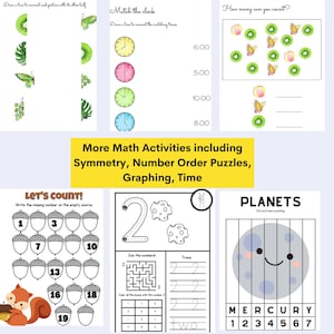1000ultimate Preschool & Kindergarten Worksheet Bundle Preschool ...