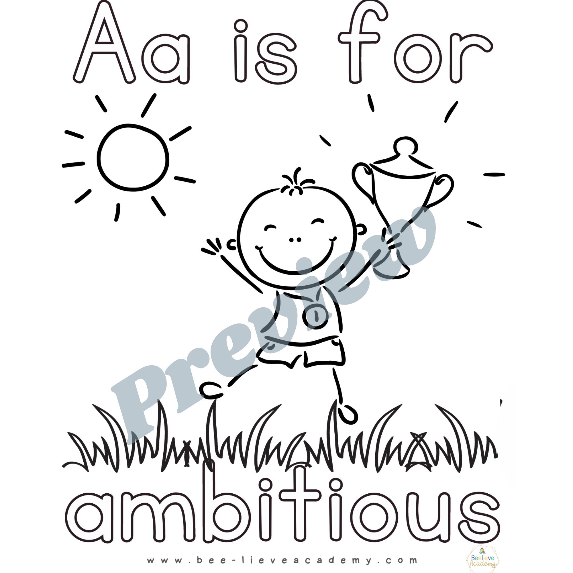 Positive Affirmation Coloring Book Pages Kids Activities Positive ...
