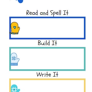 Winter Themed Preschool/kindergarten Worksheets for Classroom and ...