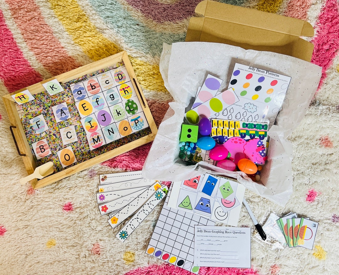 Easter Activity Kit| Preschool Activities | Spring Lesson Plans - Etsy