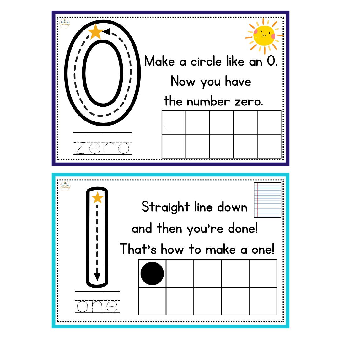 Numbers Rhyme Poem| Number Tracing Bundle 1-20 Printable | Handwriting ...