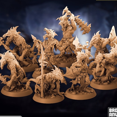 Stag Archon Miniature for Dungeons and Dragons Pathfinder - Etsy