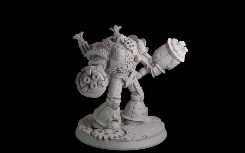 Steam Golem / Construct / Dnd / 5e / Pathfinder / Frostgrave / - Etsy
