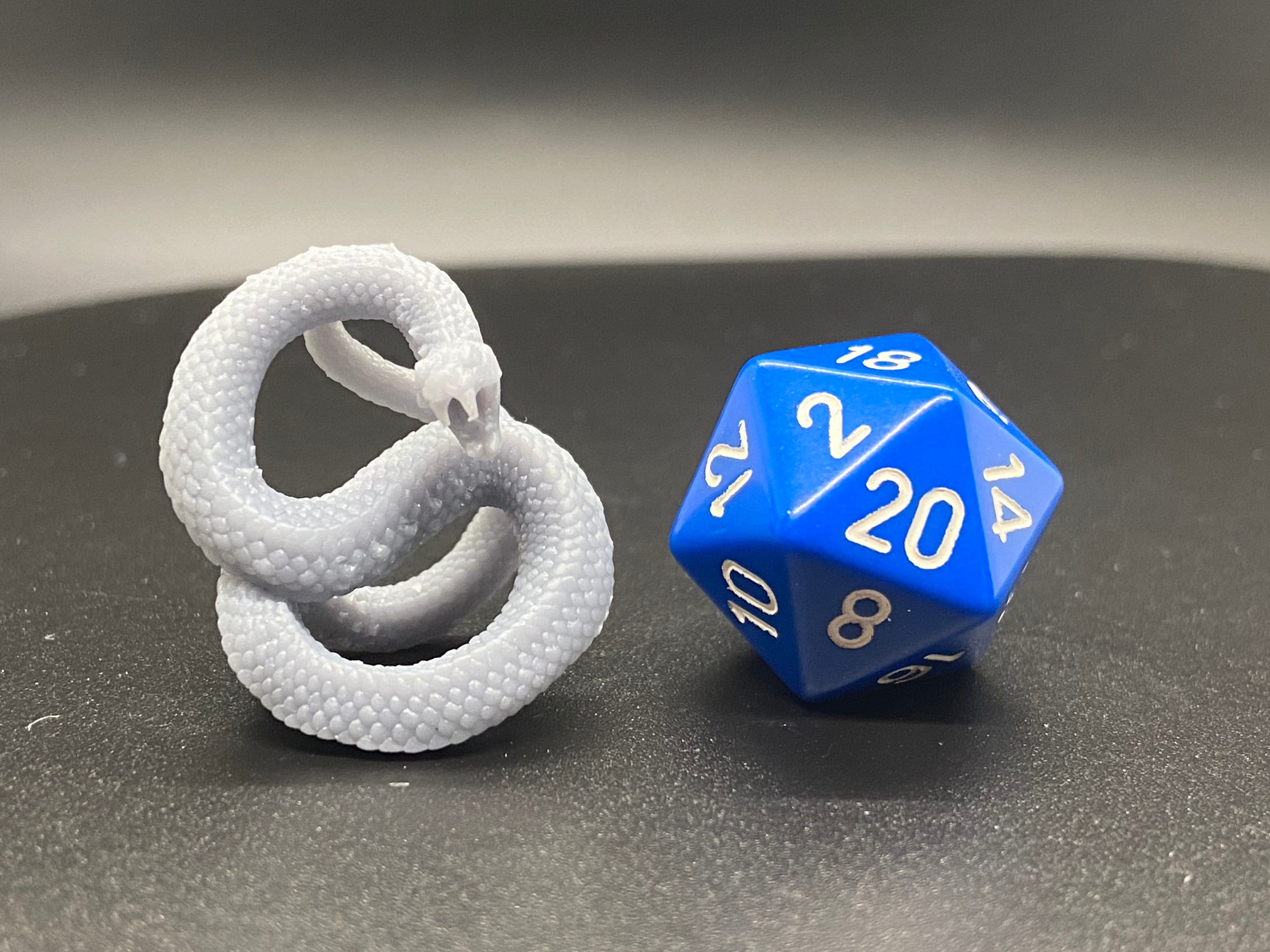 Giant Snakes 2 Sculpts / Dnd / 5e / Pathfinder / Medium - Etsy Australia