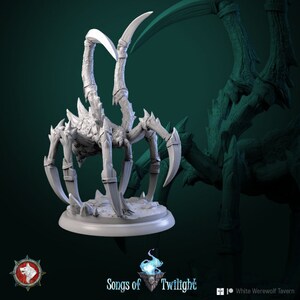 Giant Wolf Spiders medium Beast / Dnd / Pathfinder / 5e / Miniature ...