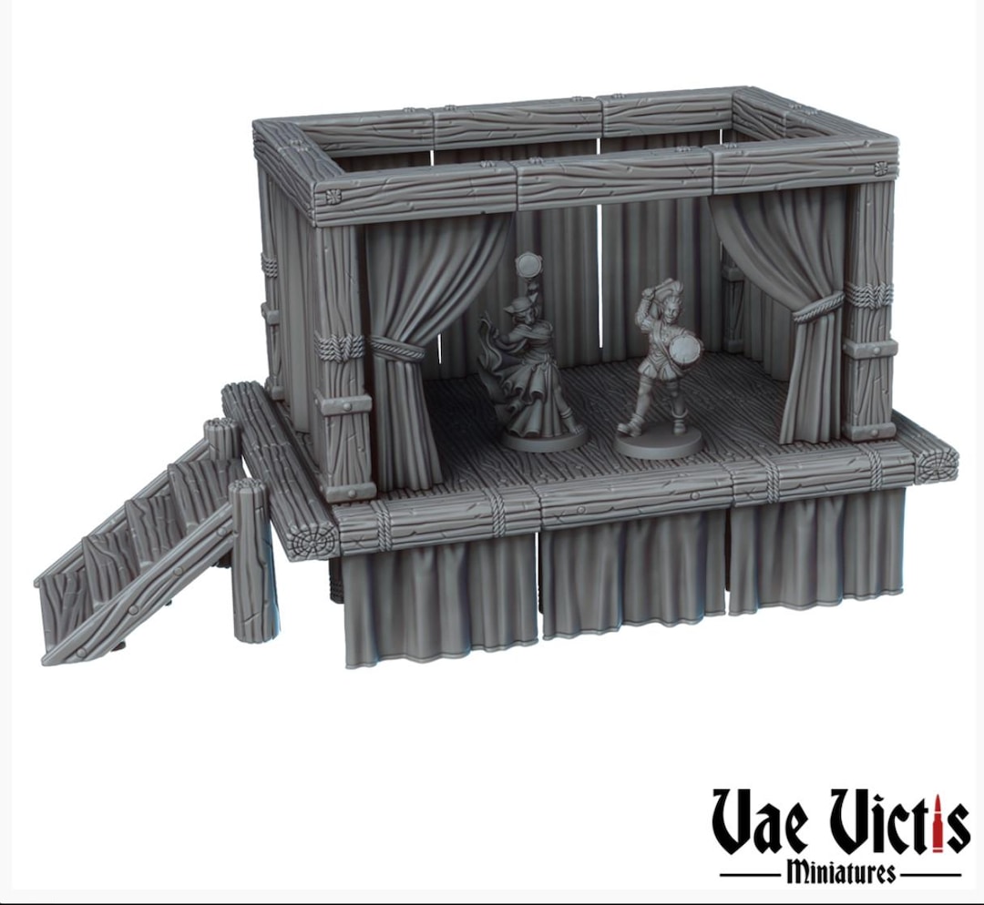 Performance Stage / Circus / Festival / Dnd / Pathfinder / Miniature ...