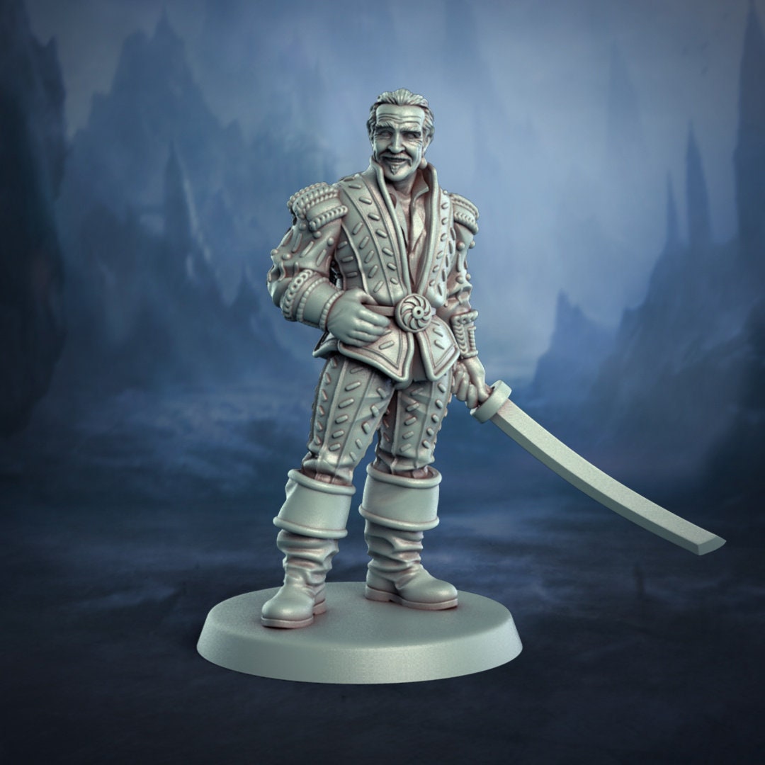 Human Fencer / Dnd / 5e / Pathfinder / Savage Worlds / Punga Miniatures ...