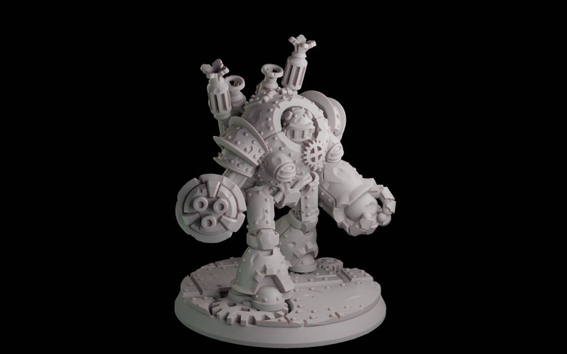 Steam Golem / Construct / Dnd / 5e / Pathfinder / Frostgrave / - Etsy